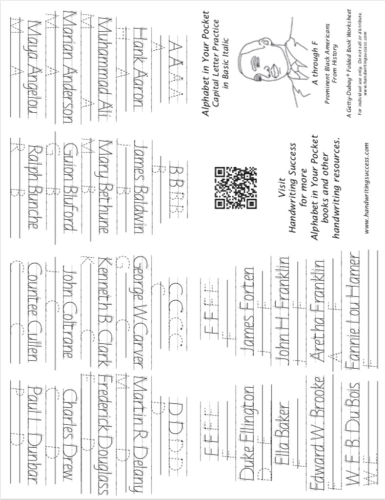 Alphabet in Your Pocket - Handwriting Success